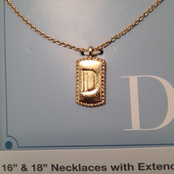 Jewelry | Letter D Necklace | Poshmark